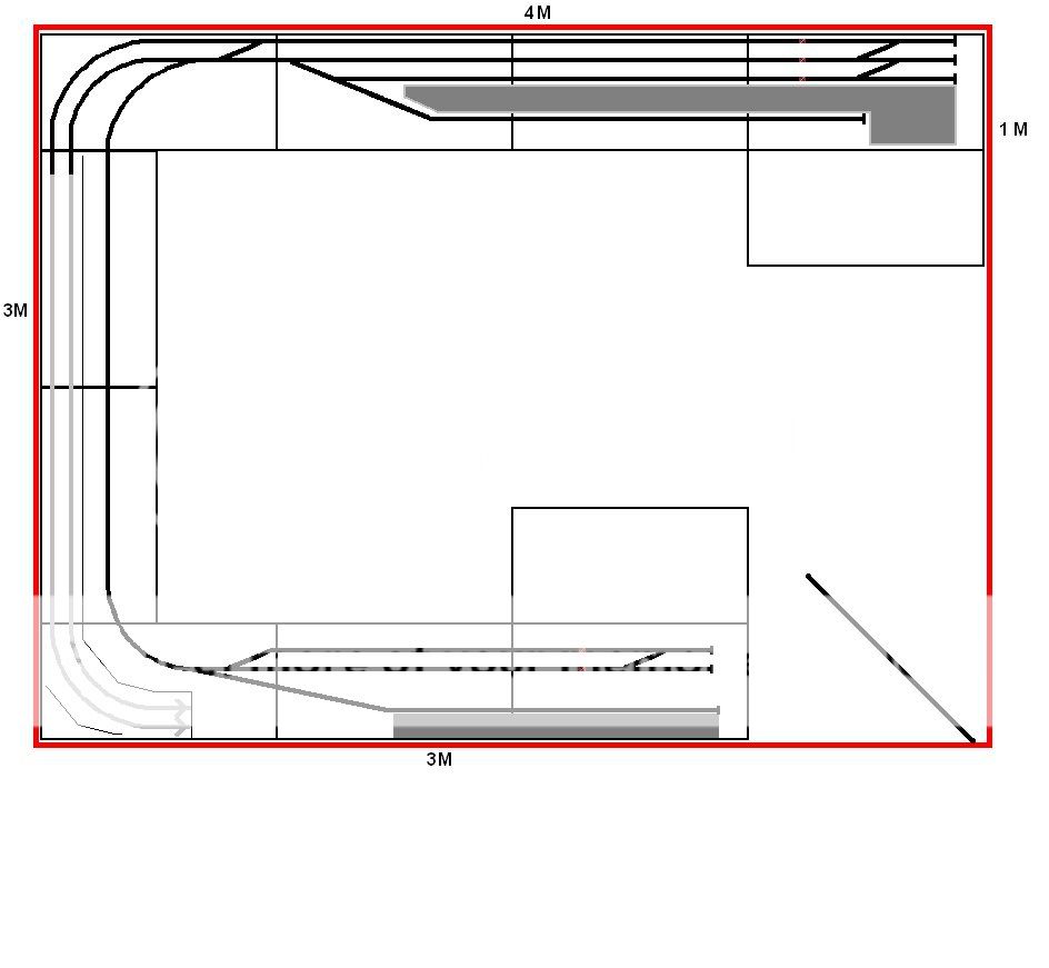 Driehuizen - Baanplan H0