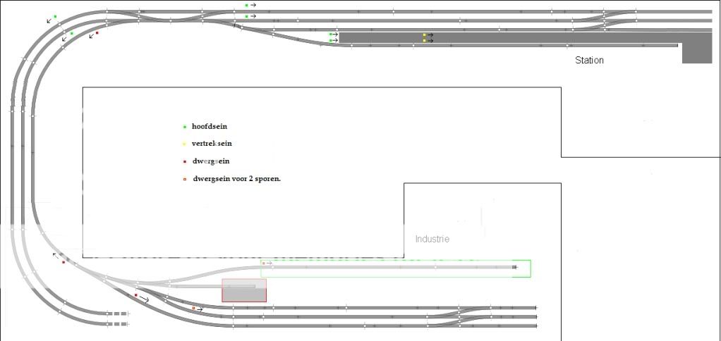 Driehuizen - Baanplan H0