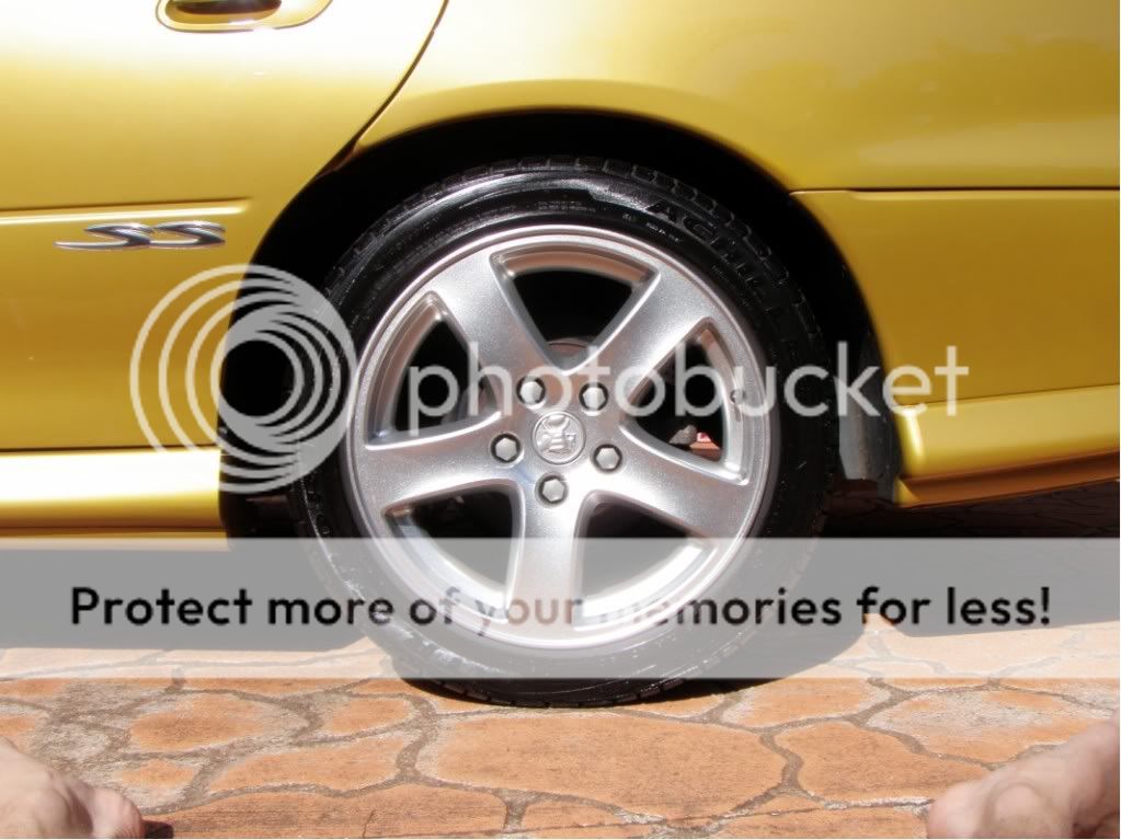 Anyone have pics of VX SS with VE SS rims